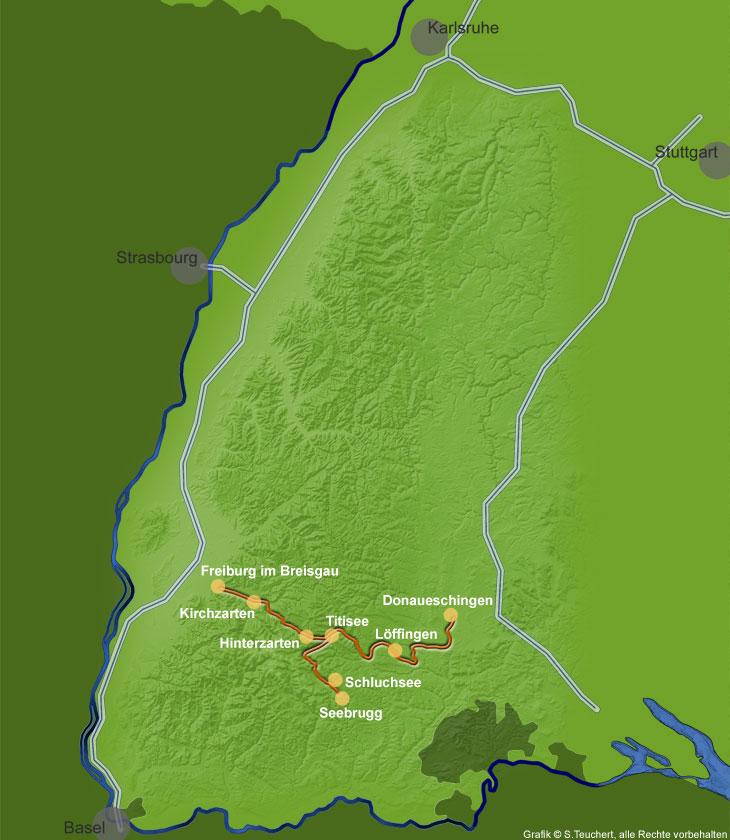 Hollentalbahn Fahrplan Titisee Freiburg